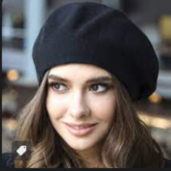 Accessories | Black Beret Wool French Parisian Hat | Poshmark
